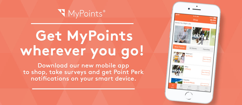 Earn Points on-the-go with the MyPoints mobile app!