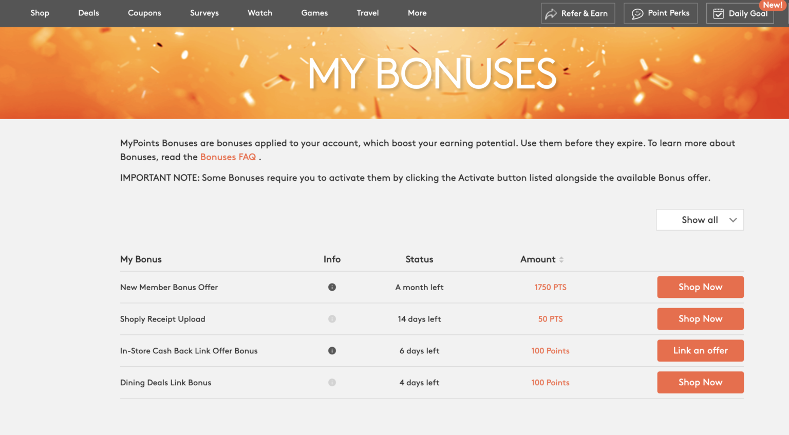 Tuesday Tips: What are MyPoints Bonus Points?