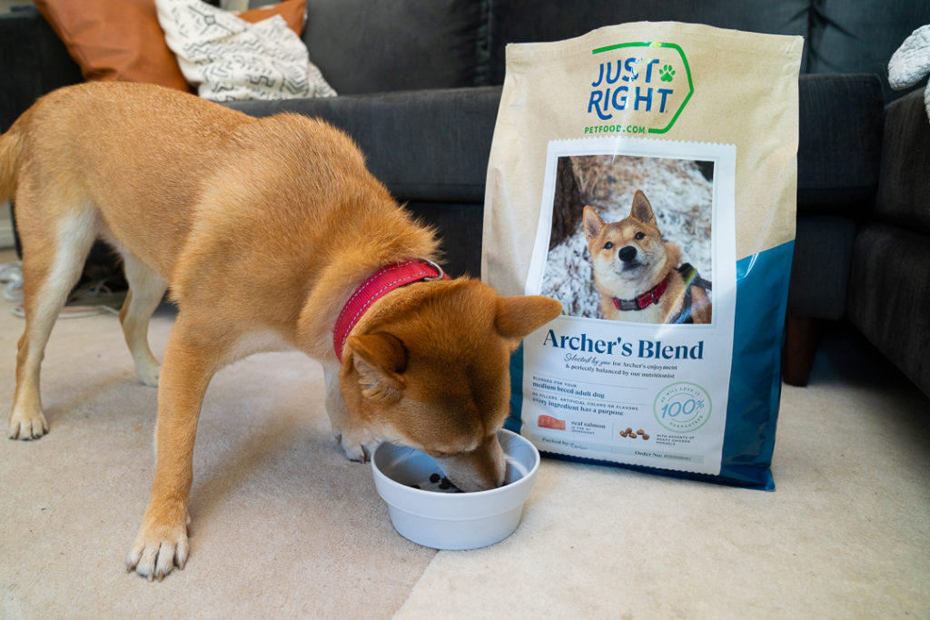 Just Right Pet Food: Subscription for Personalized Dog Food
