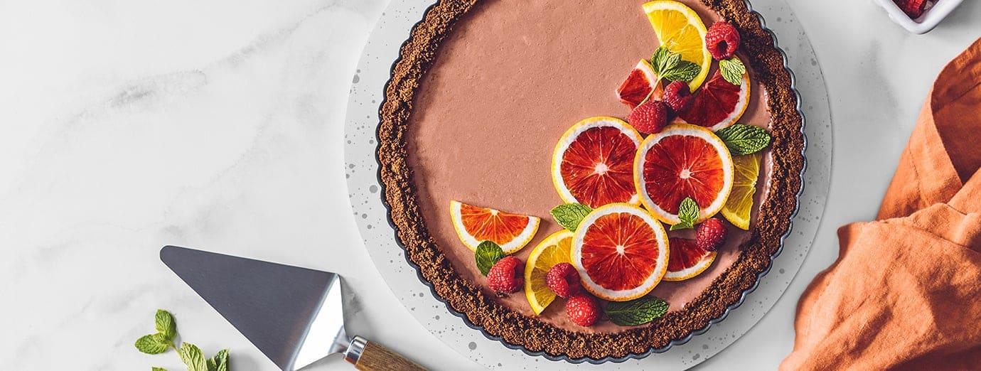 Recipe of the Week: Chocolate Blood Orange Tart